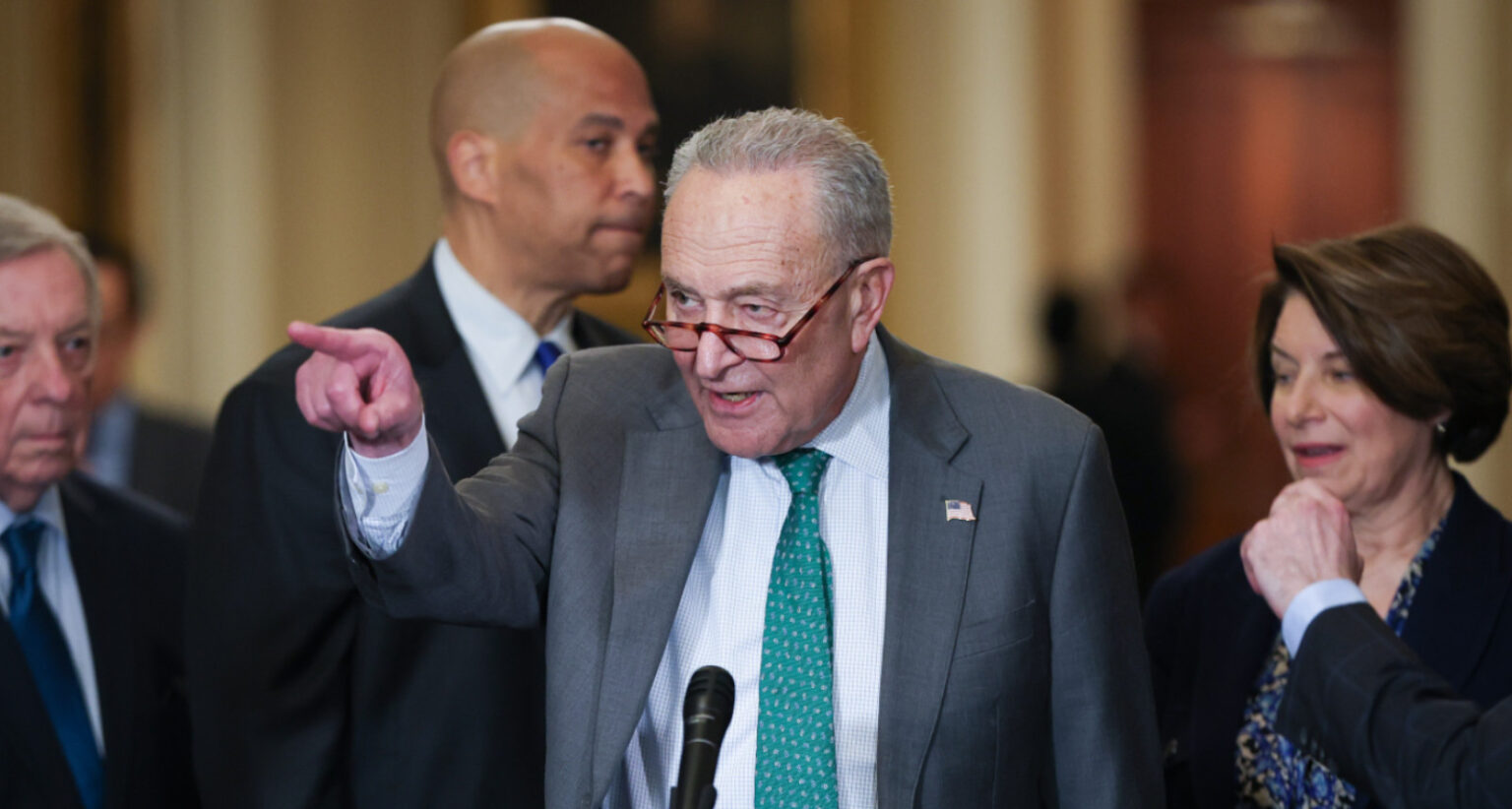 New York Democratic Senator Chuck Schumer Calls It Quits and Leaves ...
